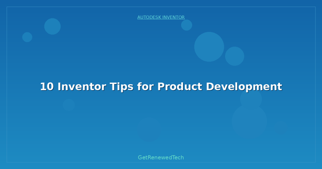 10 Inventor Tips for Product Development - GetRenewedTech UK
