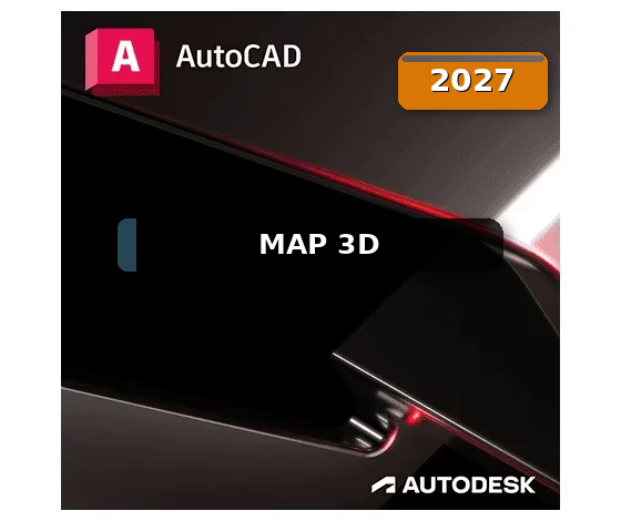 Autodesk AutoCAD 2027 Map 3D for Windows or Mac | Genuine Licence